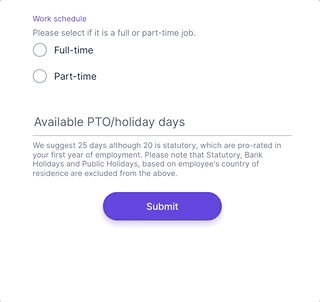 Guide to using JSON schema forms